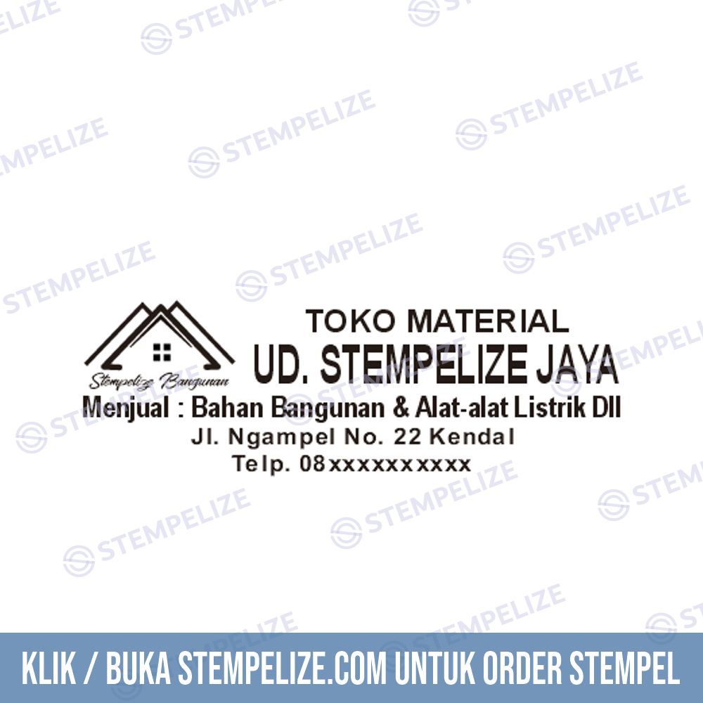 Contoh Stempel UD / Usaha Dagang