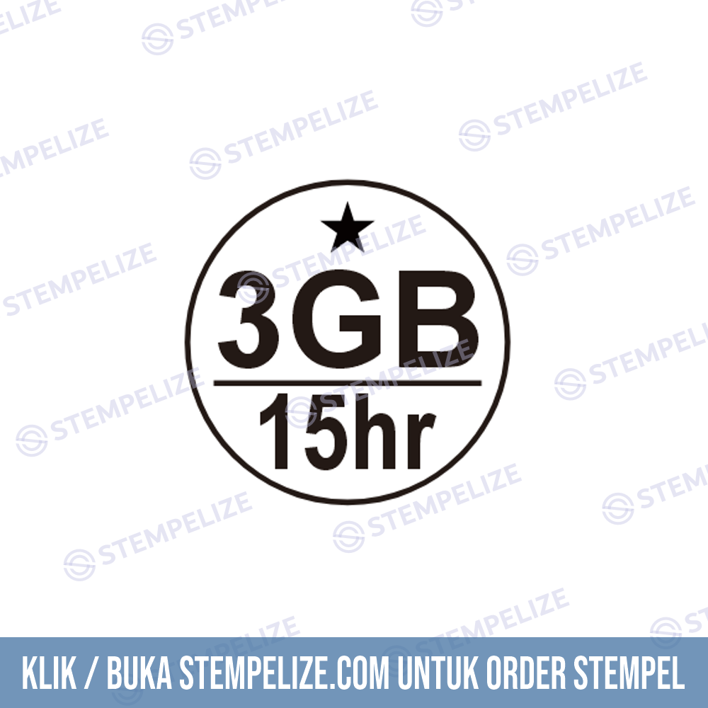 Stempel Voucher Kuota Internet